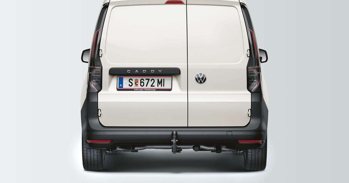 Verblechte Heckflügeltüren: Caddy Cargo